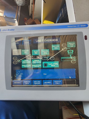 ALLEN BRADLEY VERSAVIEW CE 1000H 6182H-10TRH6D SER A | eBay