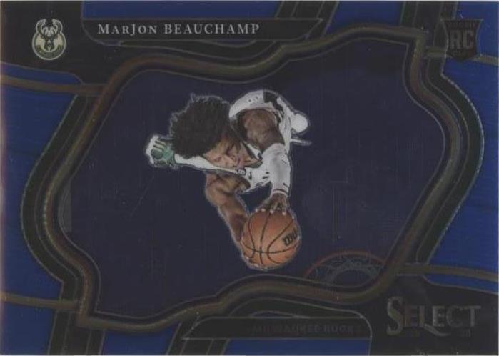 2022-23 Panini Select - Courtside MarJon Beauchamp #283 Blue (RC) for ...
