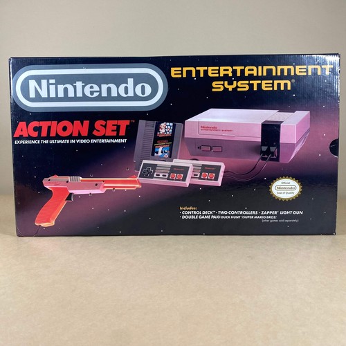 Open Box Nintendo NES Action Set NES-ACMH-US Gray 45496610043| eBay