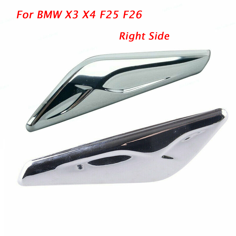 #51117338570 For BMW X3 X4 F25 F26 Chrome Front Right Side Fender Trim ...