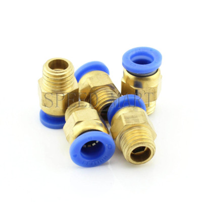 5 Pcs Air Pneumatic Quick Release Connector M12*1.75 Threaded metric ...