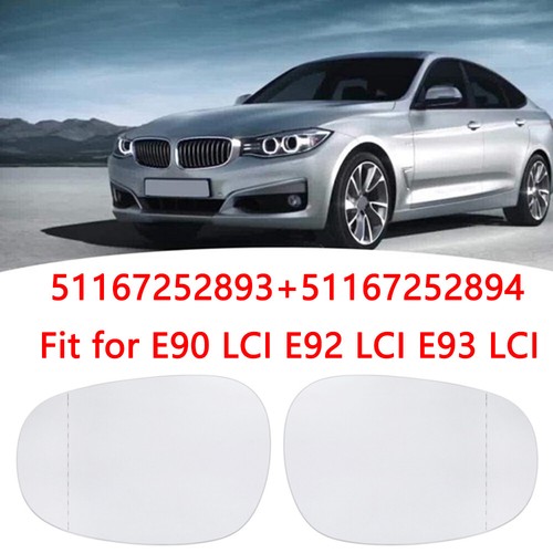 Car Door Wing Mirror Glass Fit for BMW E82 E88 1-Series E90 E91 E92 E93 ...