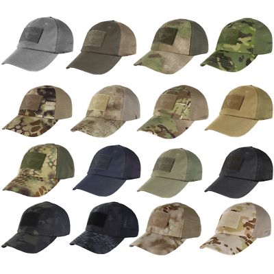 Condor TCM Mesh Tactical Cap Operator Contractor Shooter Hat (Multiple ...