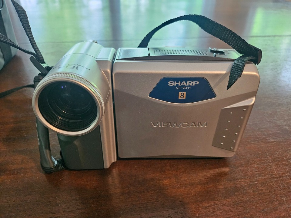 Sharp Viewcam VL-AH50 Hi-8 Camcorder 8mm Video Camera Hi8 & Video8 - A ...