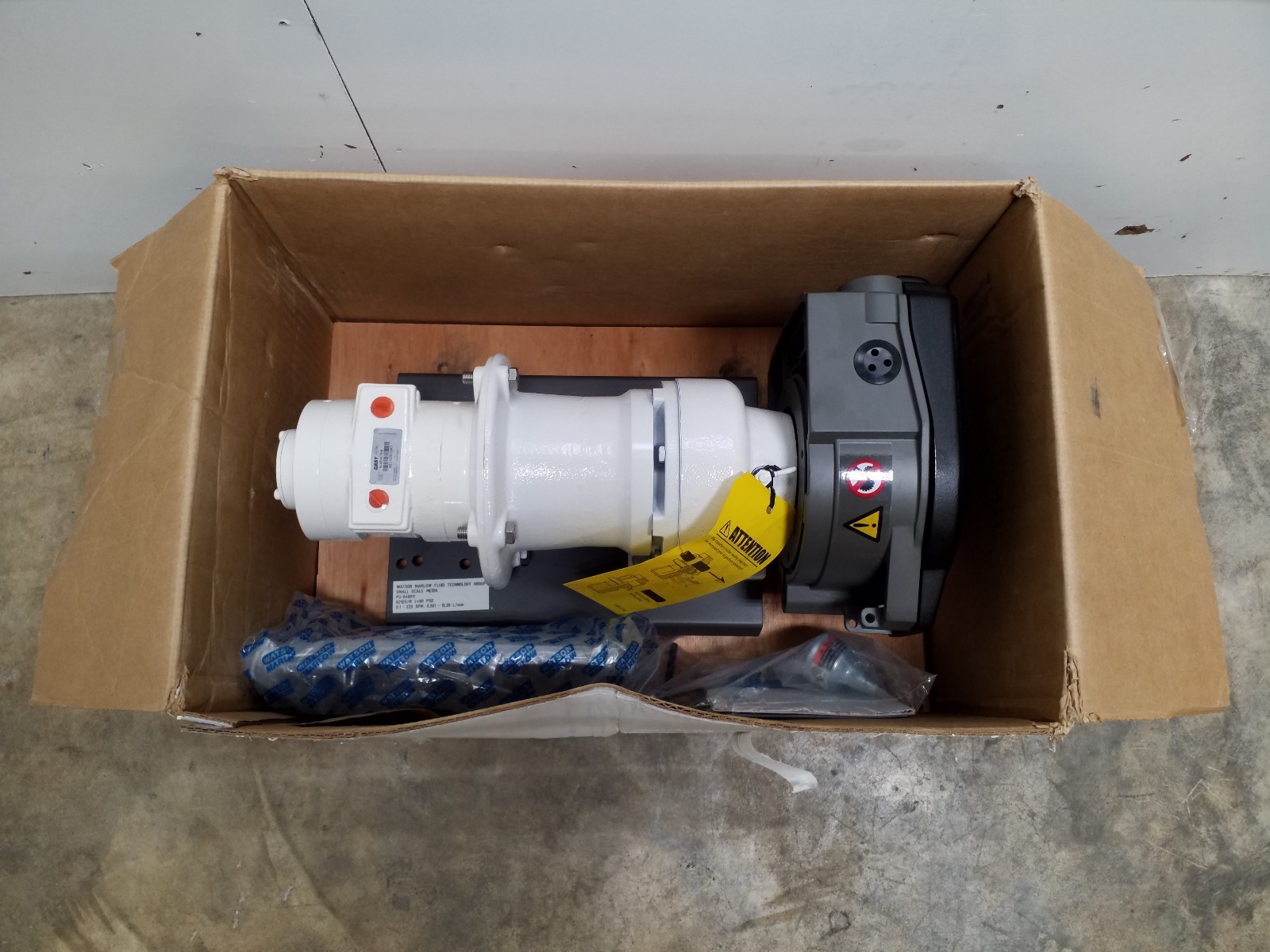 WATSON MARLOW 621DV/R PU-640011 PUMP HEAD 621/620 W/ NORD SK 01XZ N56C ...