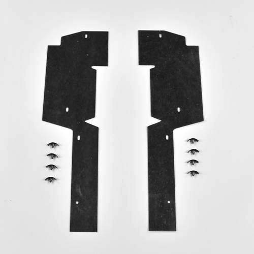 Mopar 73-74 Charger Splash Shields Dodge Radiator Lower Dust Shield DMT ...