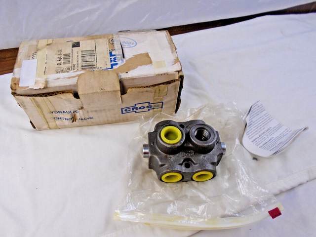 Cross 4Z0049 Hydraulic Directional Control Valve 1 Spool 4Z0030 4Z4306 ...