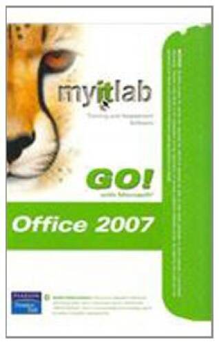 Myitlab Training and Assessment Software Office 2007 - GOOD ...
