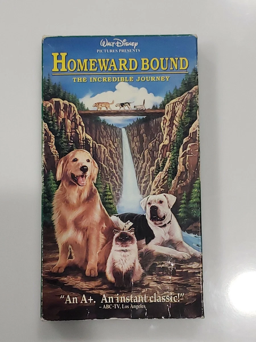 Homeward Bound The Incredible Journey Vhs