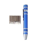 Multifunction 8 In 1 Pocket Precision Mini Screwdriver Pen Repair Hand ...
