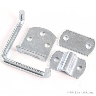 Utility Trailer Wood Straight Sides Security Latch Rack Stake Body ...