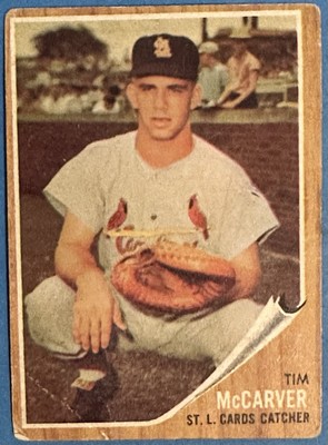 1962 Topps #167 Tim McCarver Rookie Card RC St. Louis Cardinals | eBay