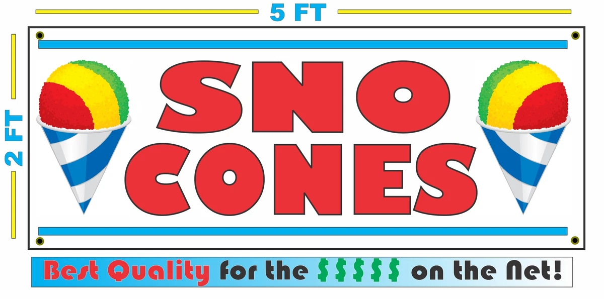 Snow Cone Banner