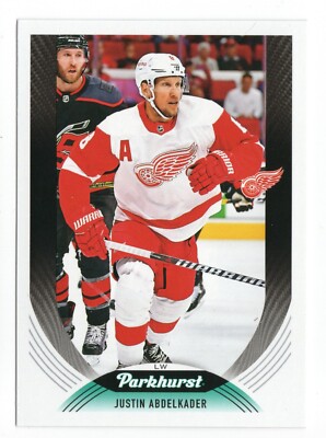 NM- 2020-21 Parkhurst #119 Justin Abelkader Detroit Red Wings Card | eBay