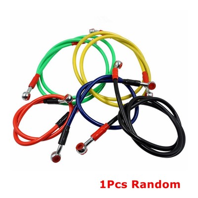 45cm Stainless Steel Braided Cable Motorcycle Brake Oil Hose Line ...