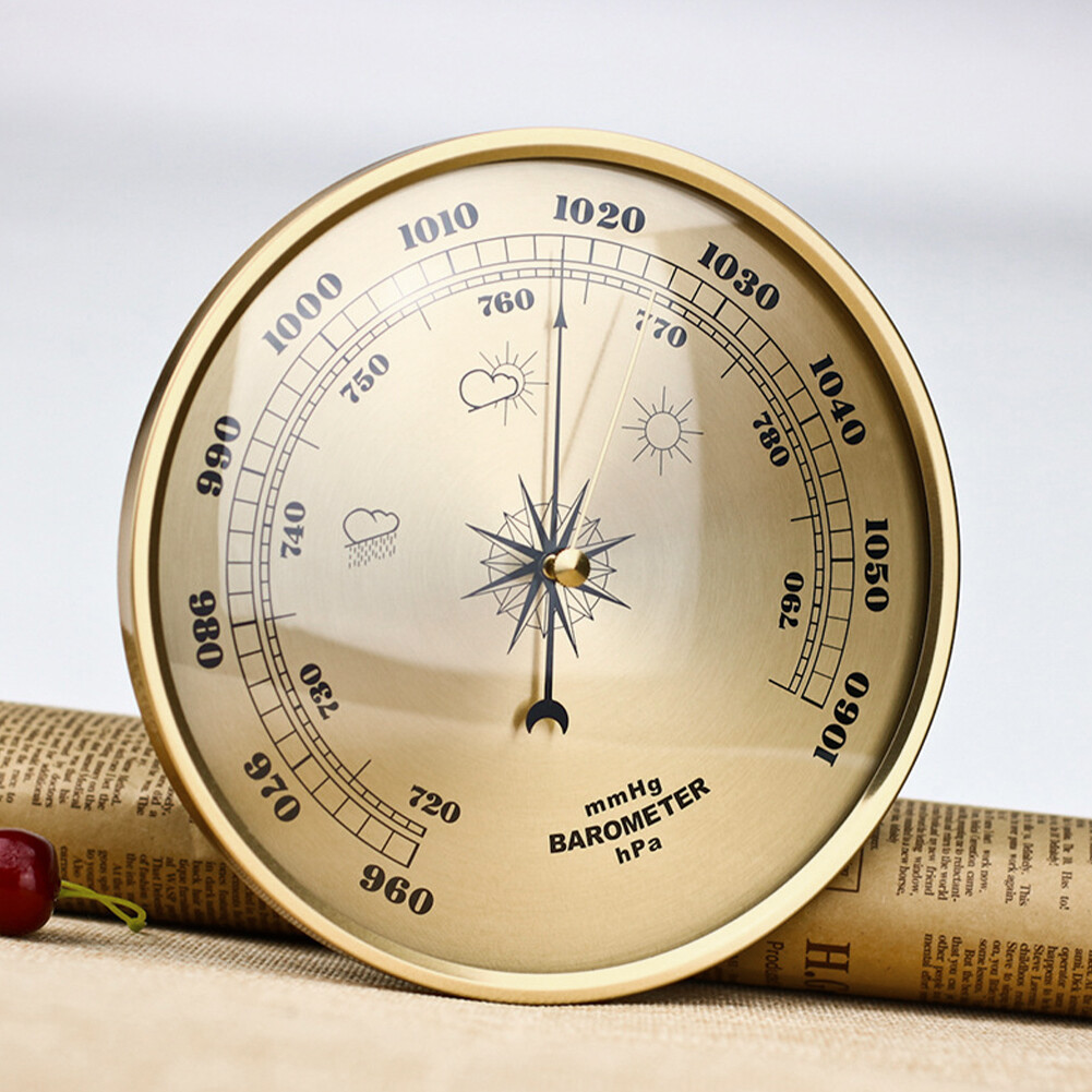 Weather Station Durable Pressure Gauge Household Barometer Professional ...
