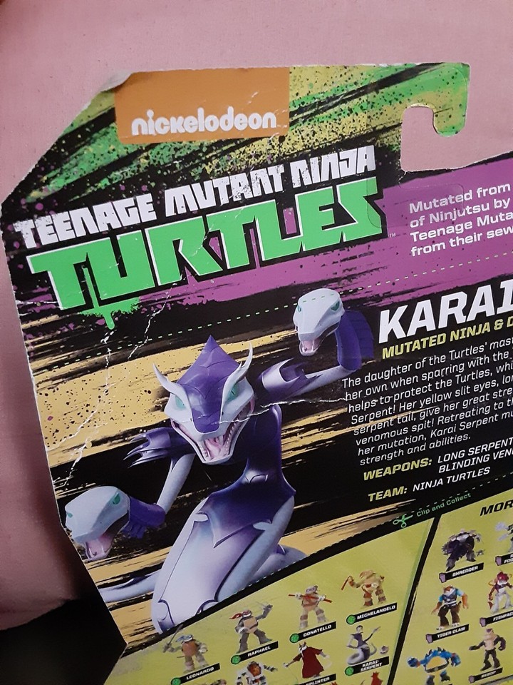 Teenage Mutant Ninja Turtles Nickelodeon Karai Serpent Tmnt 2012 Snake ...
