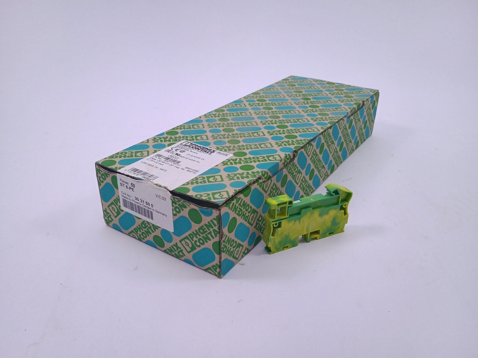 Phoenix Contact 3031500 ST 6-PE TERMINAL BLOCKS 47 Pcs. | eBay