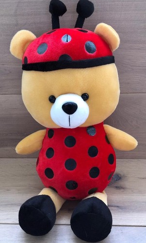 *New* Lady Bug Teddy Bear 17” Inch Plush Stuffed Animal Soft Toy | eBay