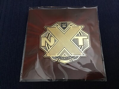 WWE NXT Championship Belt Pin SLAM Crate Exclusive | eBay