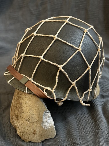 WW2 Large Helmet Net For M1 Helmet, US Army, USMC, Stalhelm, Heer ...