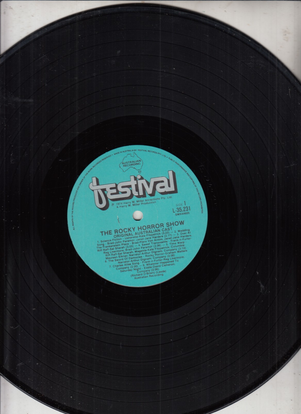Rare-The Rocky Horror Show-1974-Reg Livermore-Australia Cast-1021 ...