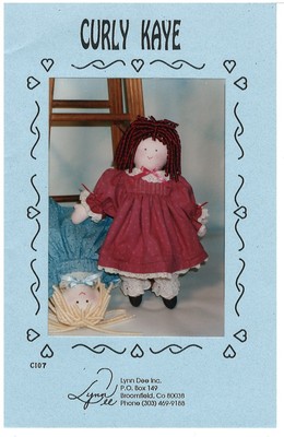 1992 Curly Kaye C107 Linn Dee 18" doll sewing pattern uncut | eBay