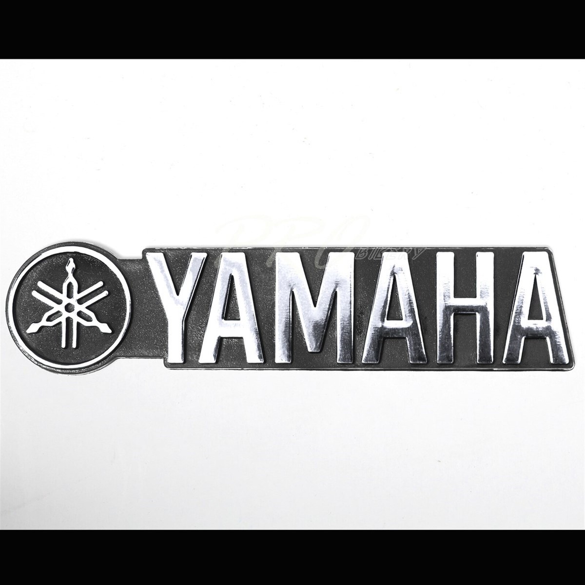 Logotipo Yamaha Preto For Yamaha Stickers 3D Emblem Logo Decal Gold