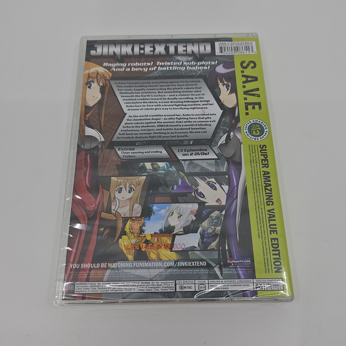 Jinki Extend: Complete Box Set-S.A.V.E. (DVD) for sale online | eBay