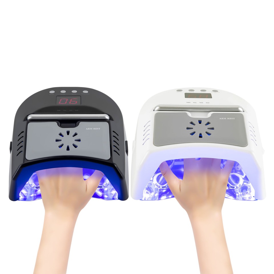 PROFESSIONAL UV LED LIGHT Lamp Rechargeable Cordless Gel Nail Dryer ...