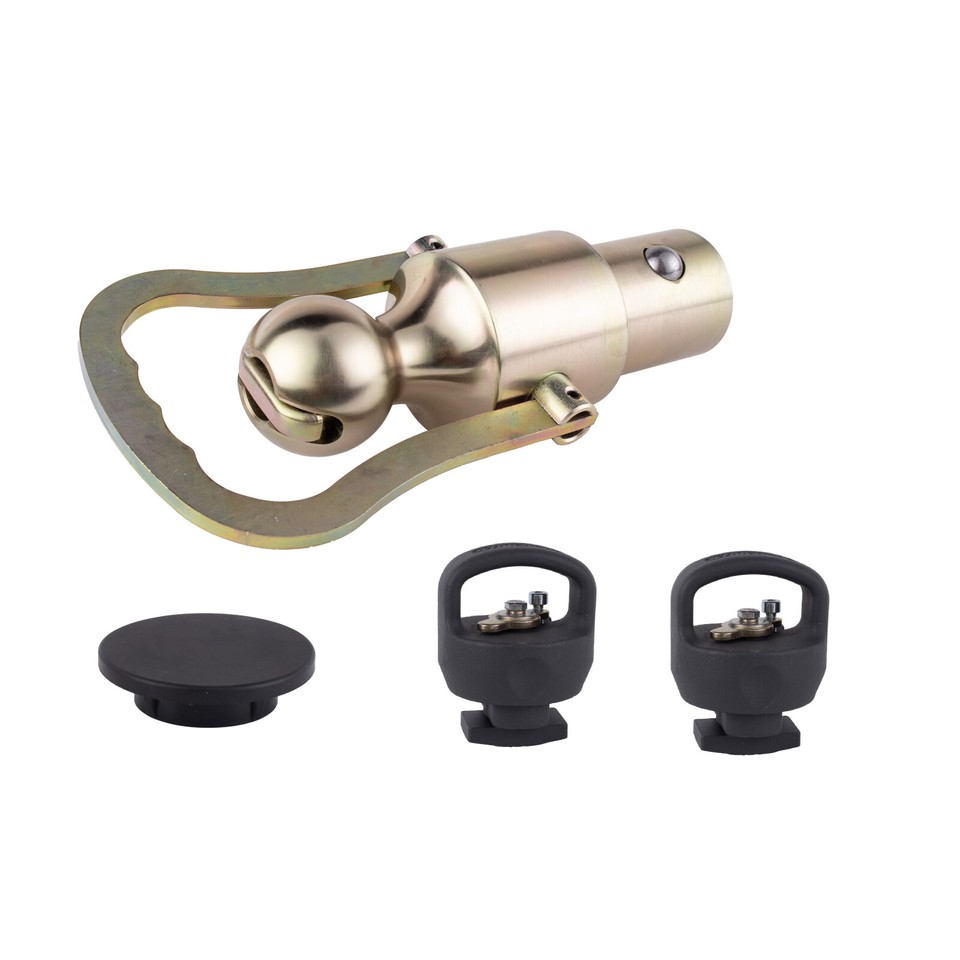 GNXA2061 Gooseneck Ball & Safety Chain Kit for Ford/GM/Nissan Trucks ...