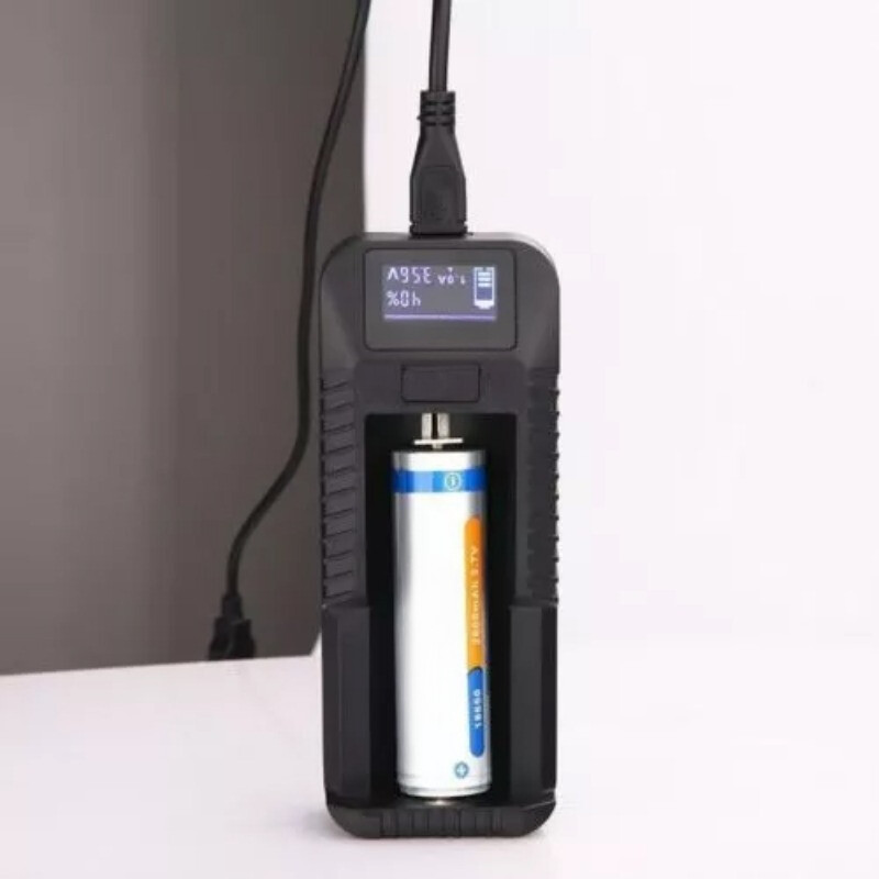 Single Battery Charger * 26650,18500,17670,16340 * 3.7v Lithium Battery ...