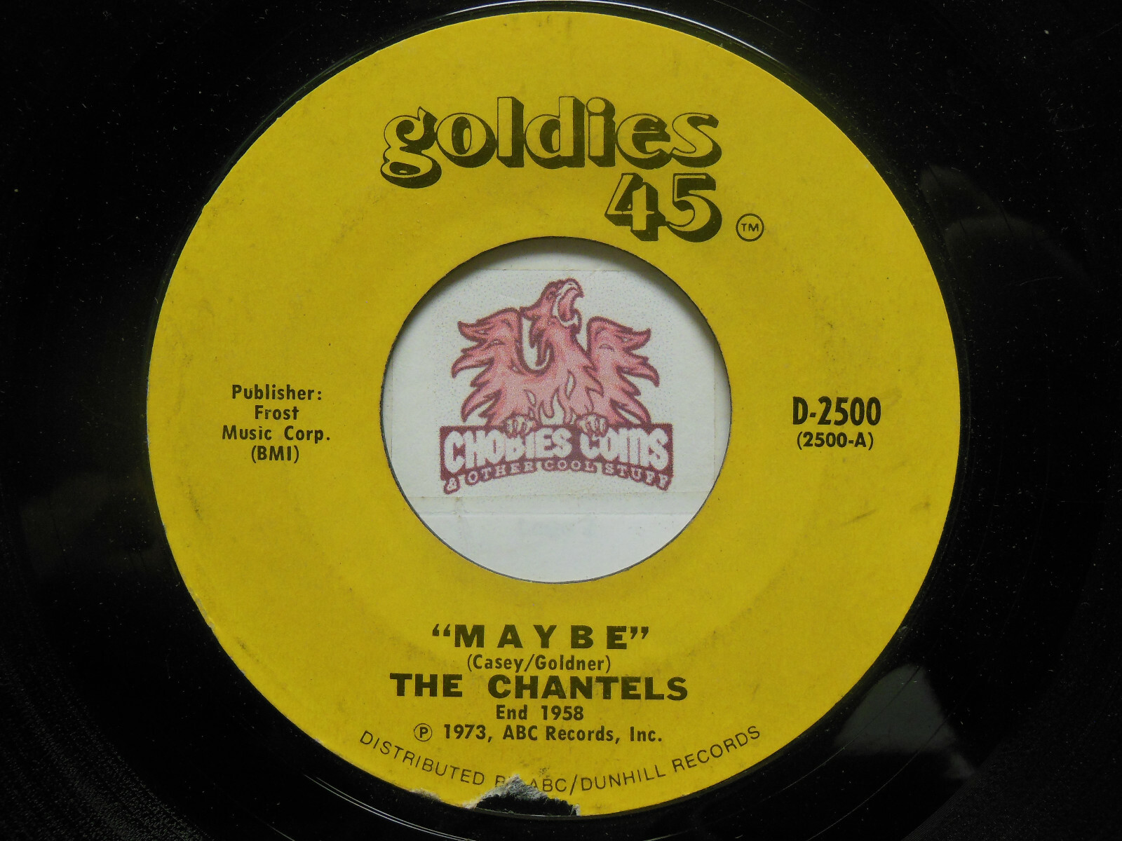 The Chantels: Maybe / Come My Little Baby, 45 RPM VG+ (V0) | eBay