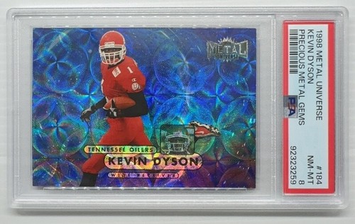 1998 Metal Universe Kevin Dyson Precious Metal Gems PMG Rookie #20/50 ...