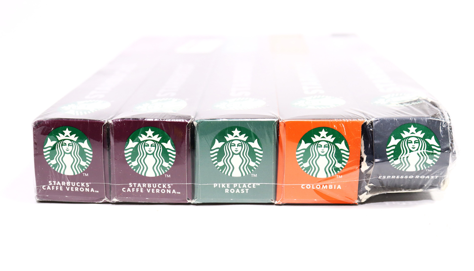 Starbucks by Nespresso - Intense Variety Pack (50-count single serve ...