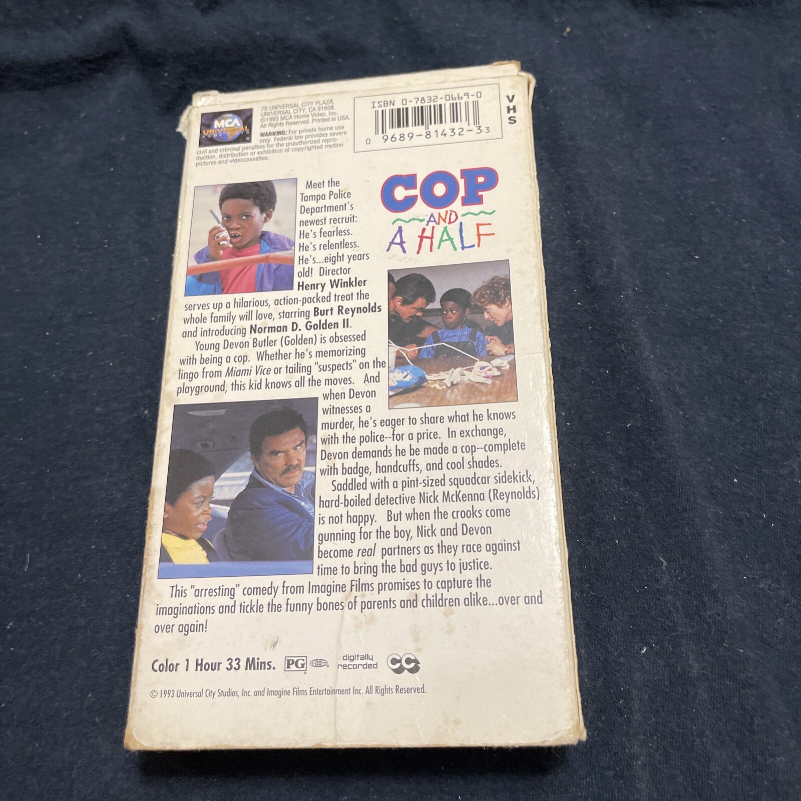Cop and a Half (VHS, 1997) 96898143233| eBay