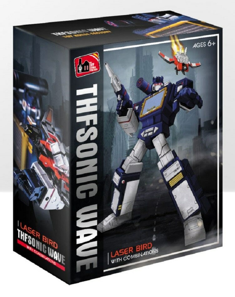 G1 Transformation THF-01J Soundwave Tape Corps walkman MasterPiece MP13 ...