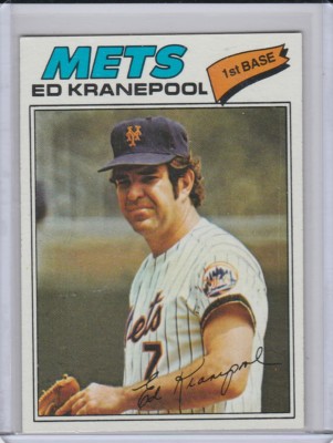 1977 Topps Ed Kranepool New York Mets #201 Baseball Card | eBay