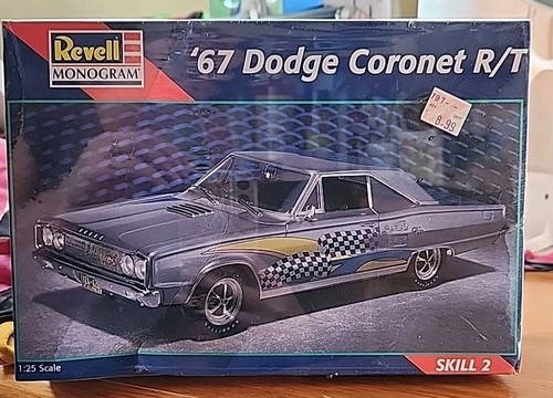 Revell 1:25 Monogram 1967 Dodge Coronet R/T Plastic Model Car Kit ...