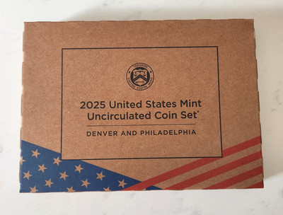 2025 United States Mint Uncirculated Coin Set (P&D) (Unopened) With ...