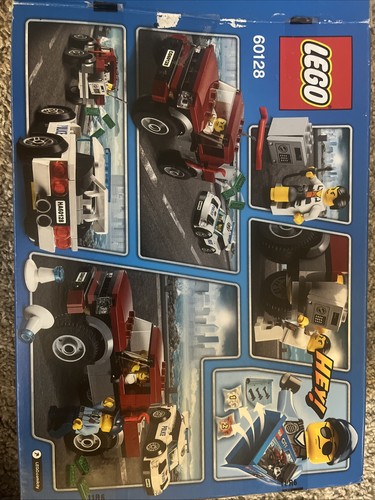 LEGO City 60128 Police Pursuit – Complete w/ Box & Book 2 – Missing ...