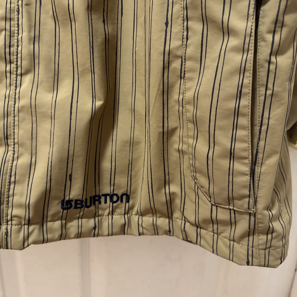 Burton the Shaun White Collection Men’s Snowboard Jacket XL Tan Black ...