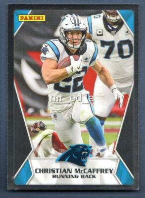 Christian McCaffrey Silver Foil 2020 NFL Card Collection 6 Panini ...