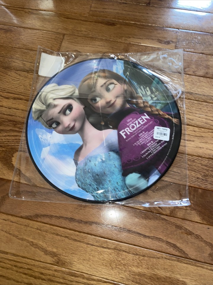 New Disney Limited Edition Frozen LP Soundtrack Music Record Hot Topic ...