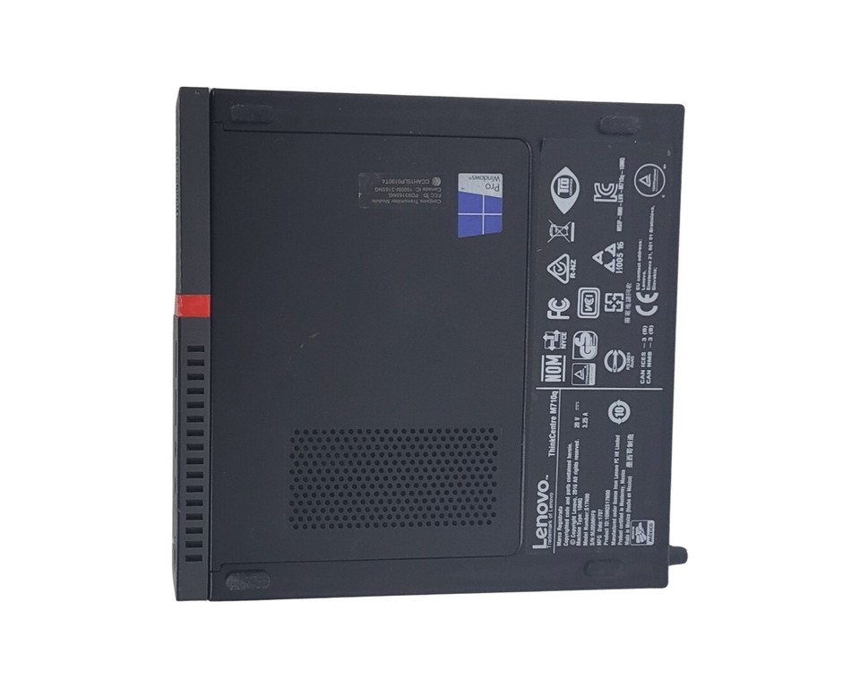 Lenovo ThinkCentre m710q i3-6100T, 8GB RAM, 256gb SSD , With Power ...