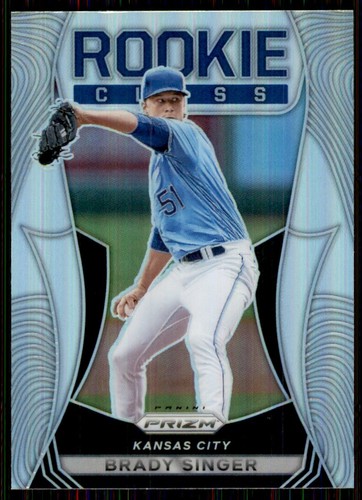 Brady Singer 2021 Panini Prizm Rookie Class Silver Prizm #RC8 Royals ...