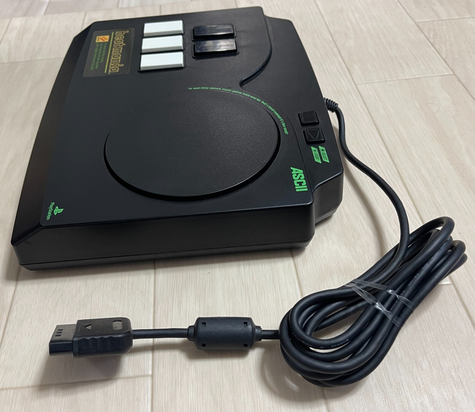 ASCII Beatmania Controller ASC-0515BM - Playstation PS1 Fully Working ...