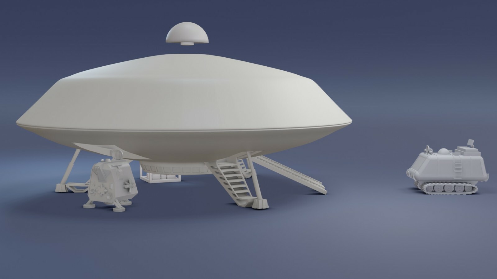 Lost In Space Jupiter 2 Chariot Ramp Space Pod Hatch Cargo Lift Lunar ...