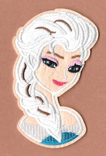 Elsa - Frozen - Embroidered Iron On Applique Patch - 3 7/8"High | eBay