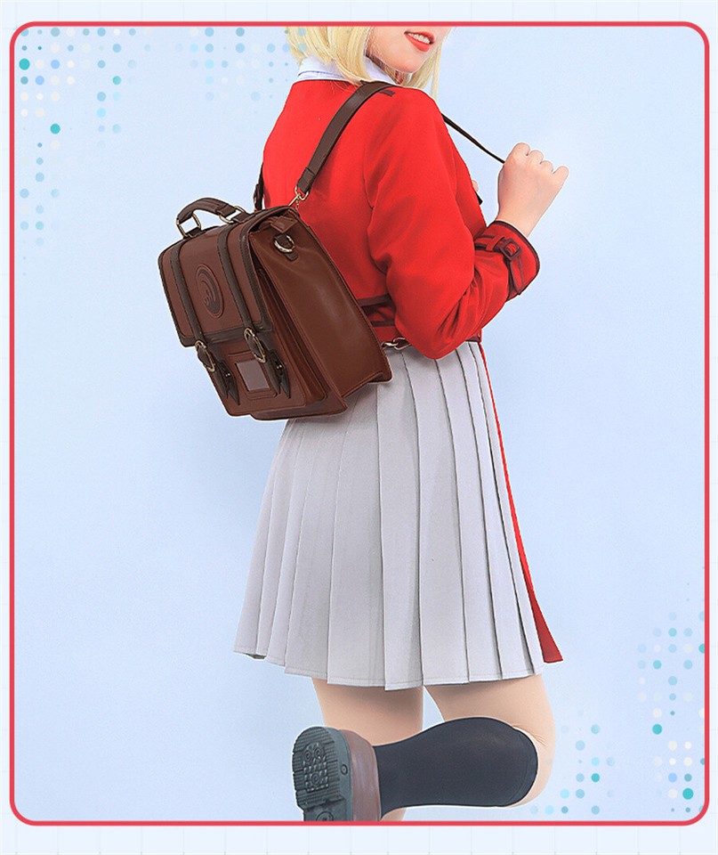 Lycoris Recoil Chisato Nishikigi Takina Inoue Backpack Uniform Shoulder ...